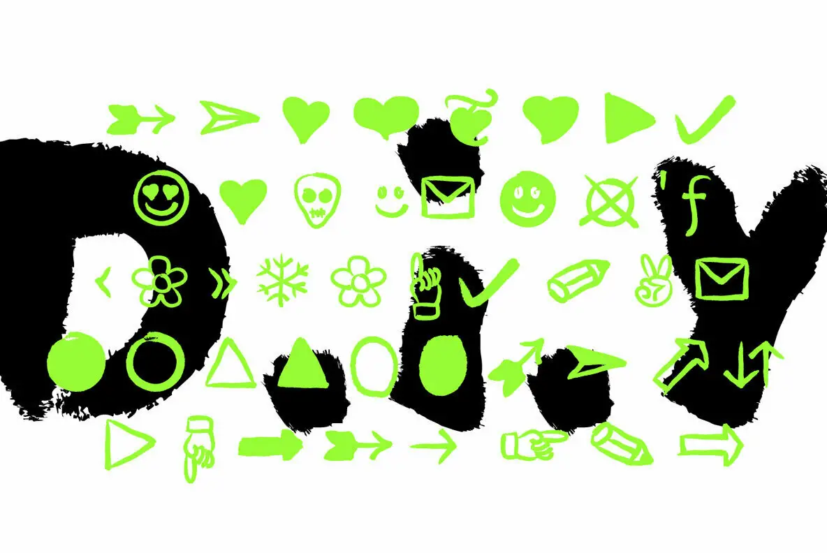 Cat Finger Font - FontPath