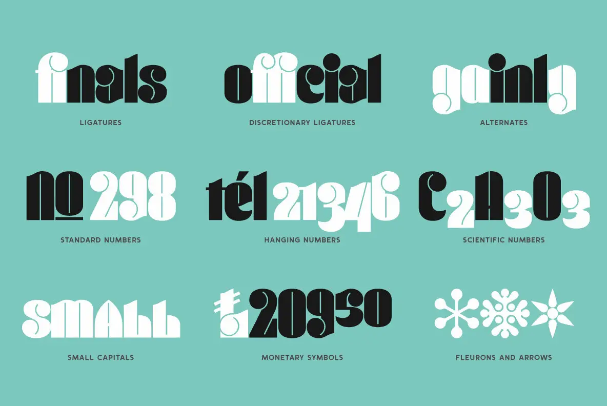 Conica Font - YouWorkForThem