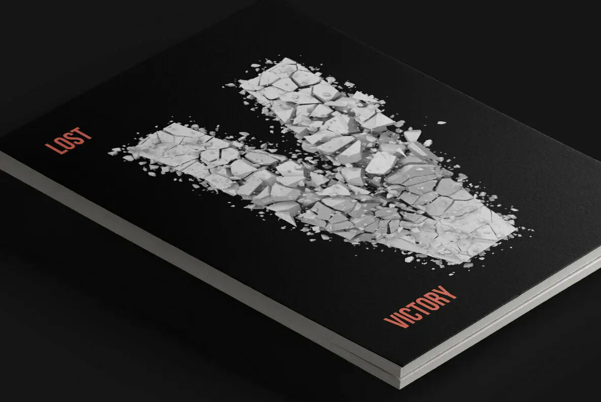 Particle Rock SVG Font - YouWorkForThem
