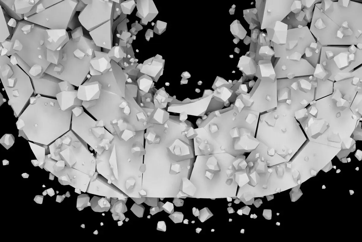 Particle Rock SVG Font Font - FontPath