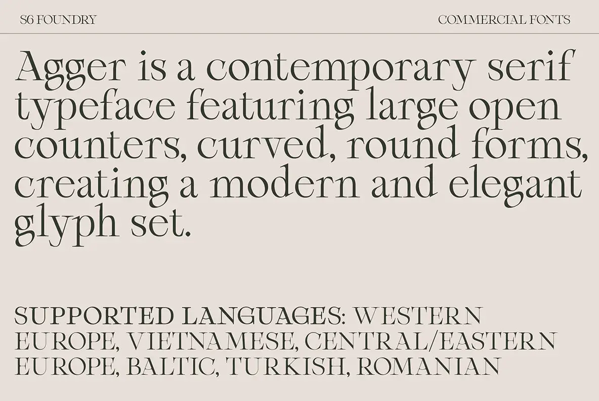 Agger Font - FontPath