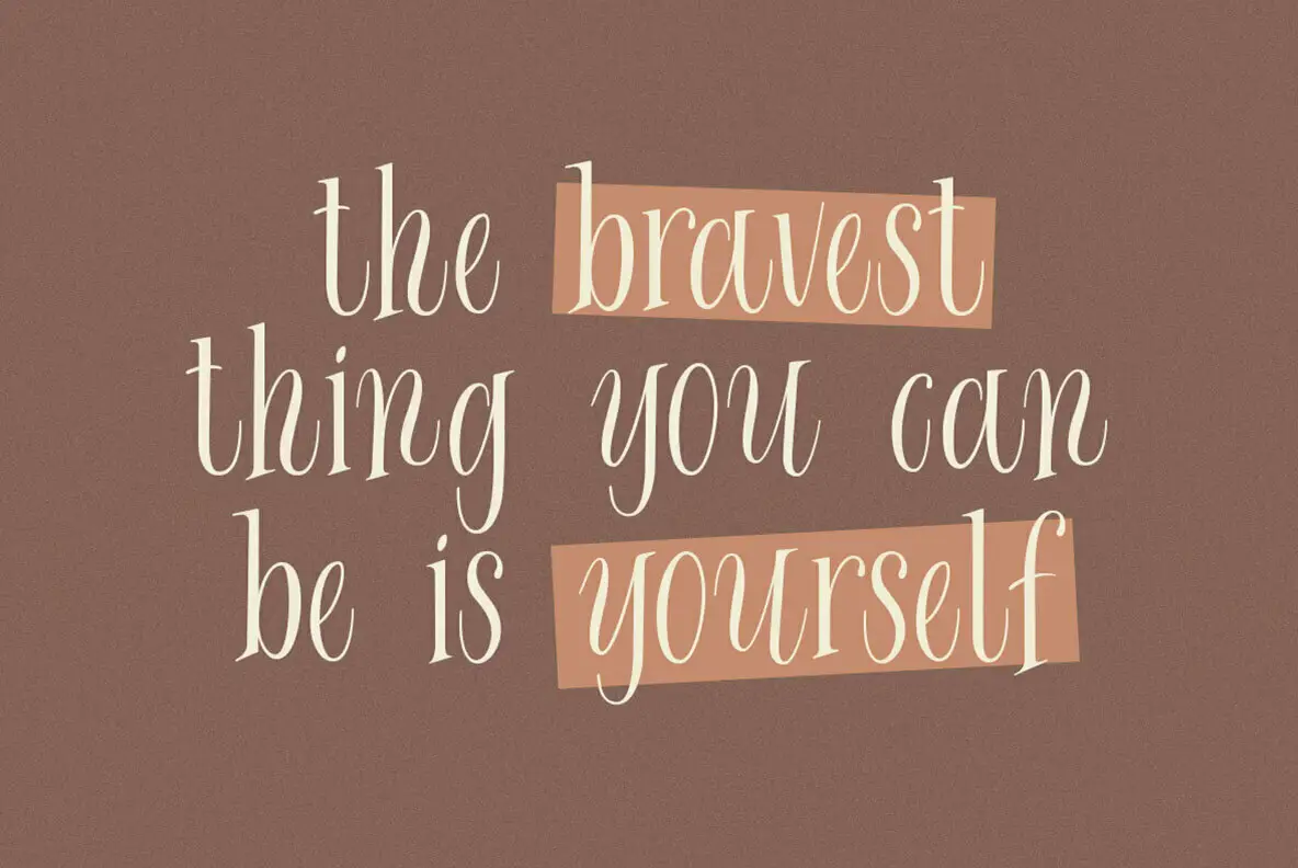 Evening River Font - FontPath