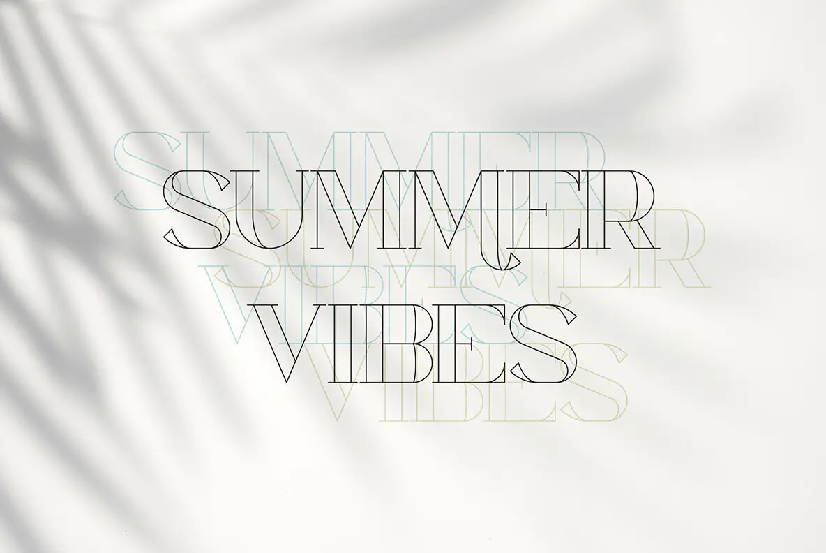 Chalga Outline Font - FontPath
