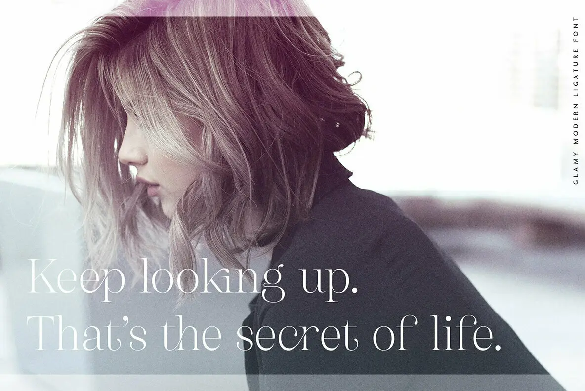 GLAMY Font - YouWorkForThem