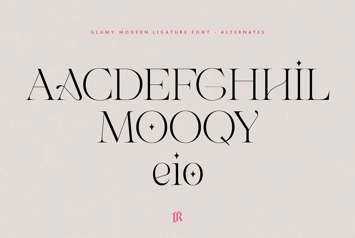 GLAMY Font - YouWorkForThem