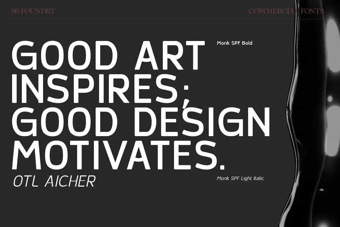 Monk SPF Font - YouWorkForThem