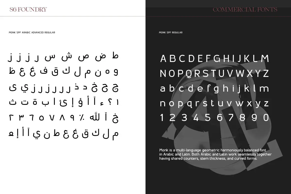 Monk SPF Font - YouWorkForThem