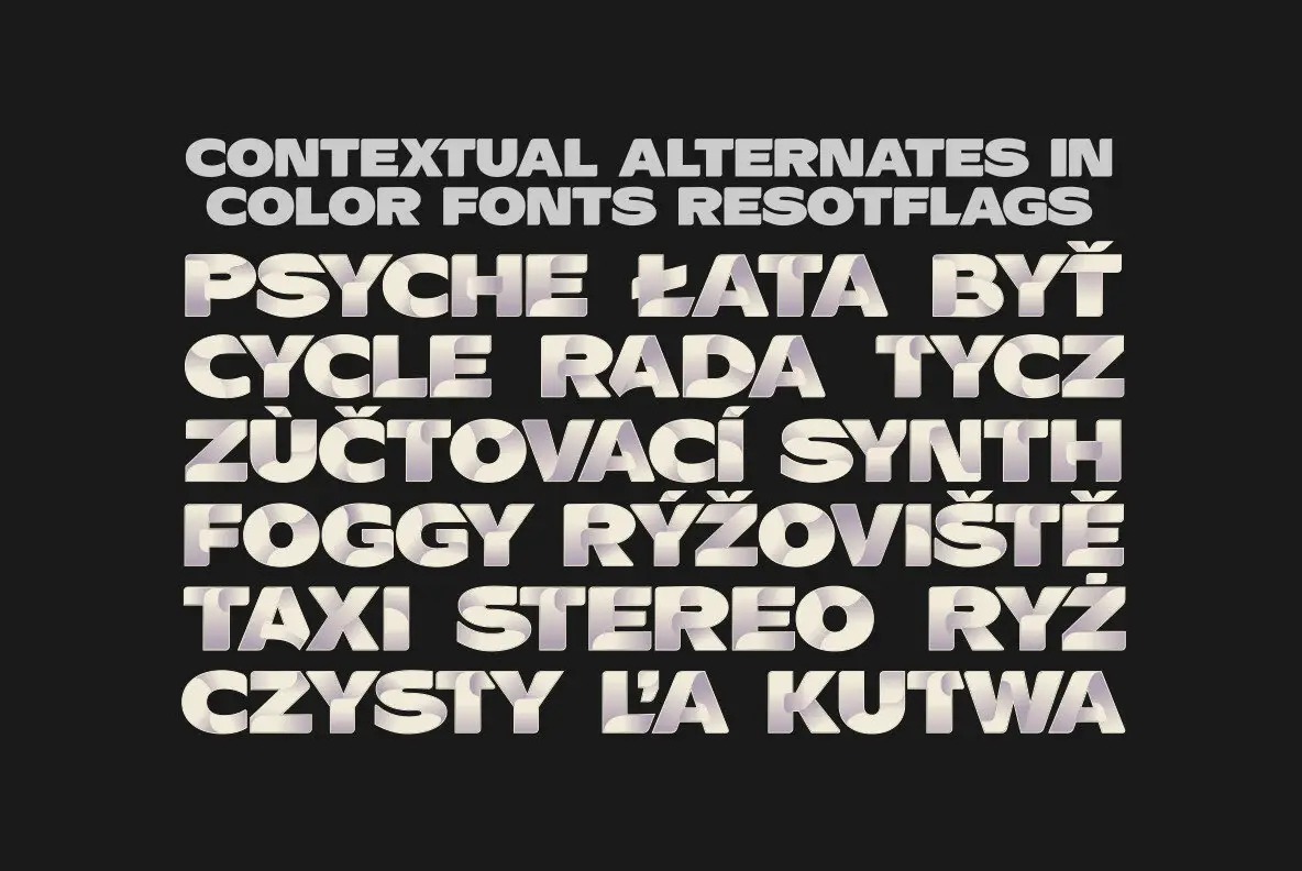 ResotFlags SVG Font Font - FontPath