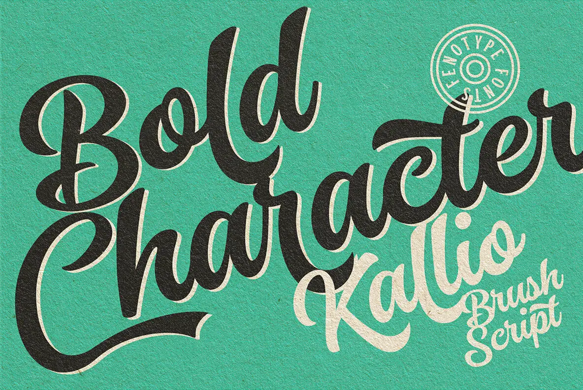 Kallio Brush Font - FontPath