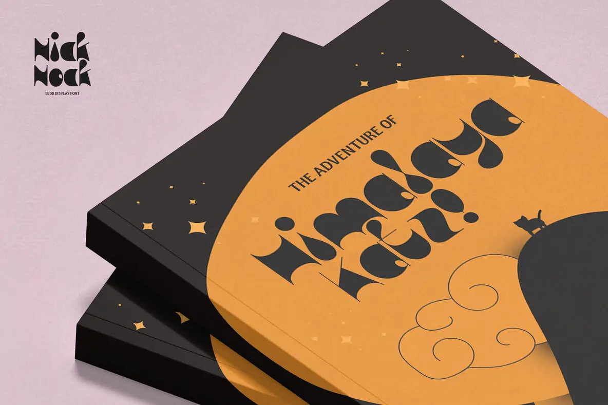 Nick Nock Font - YouWorkForThem