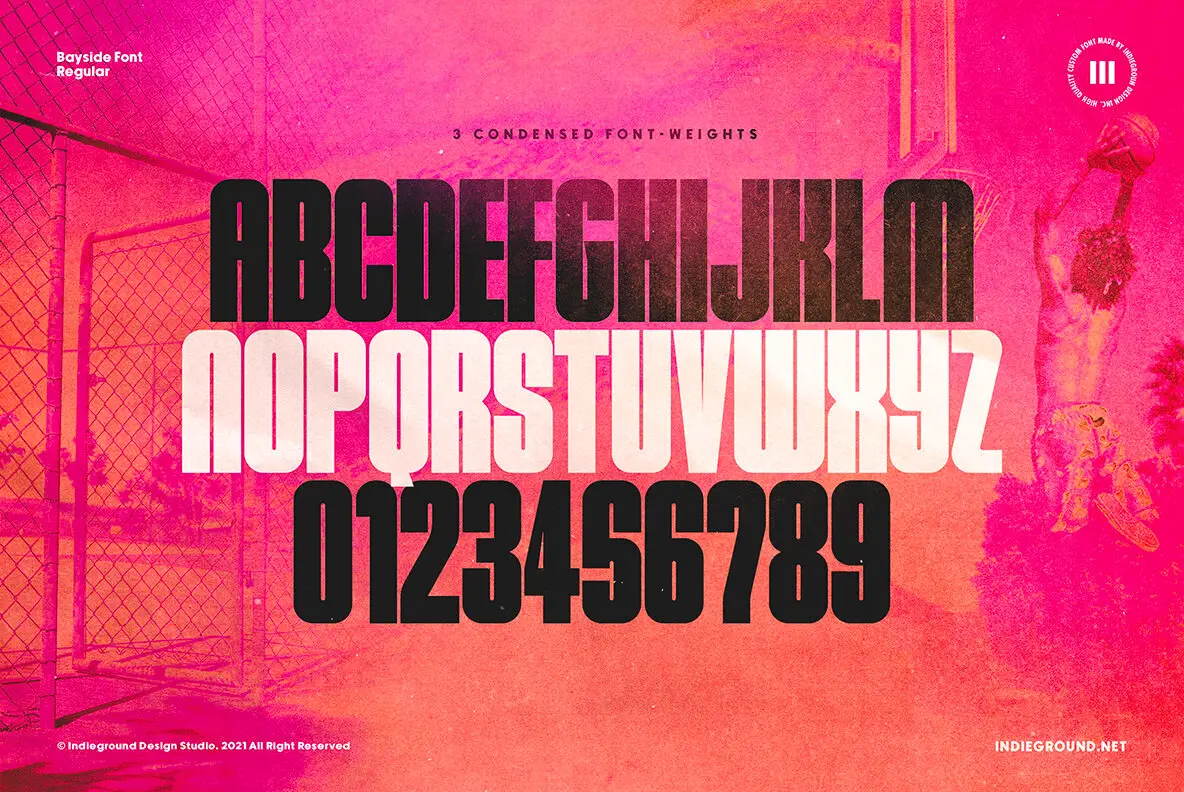 Bayside Font - YouWorkForThem