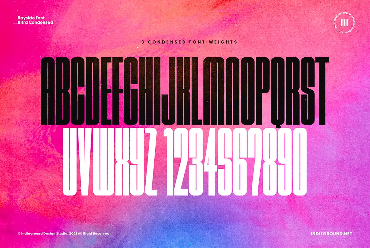 Bayside Font - YouWorkForThem