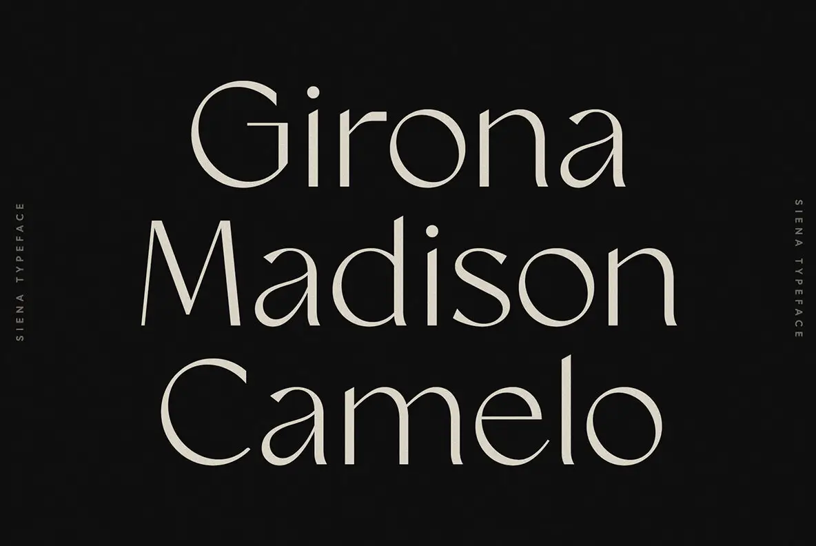 Siena Font - YouWorkForThem