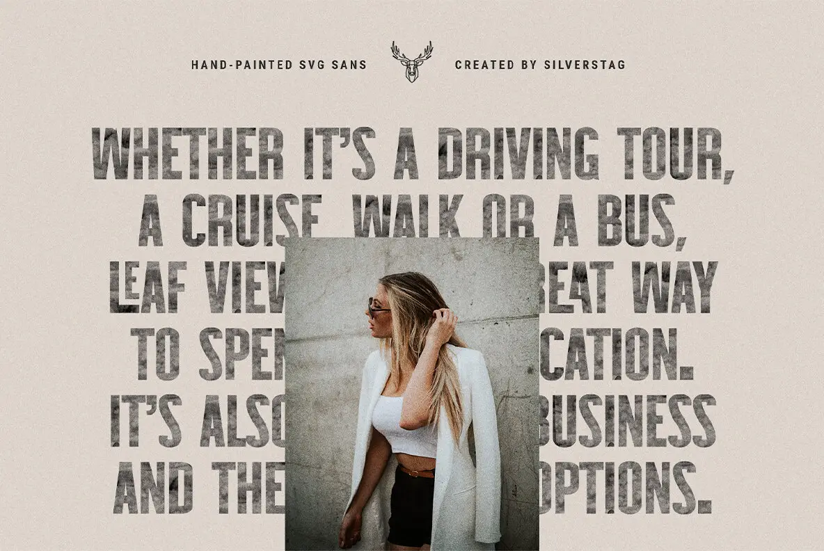 QUICK - Modern Hand-Painted SVG Font Font - FontPath