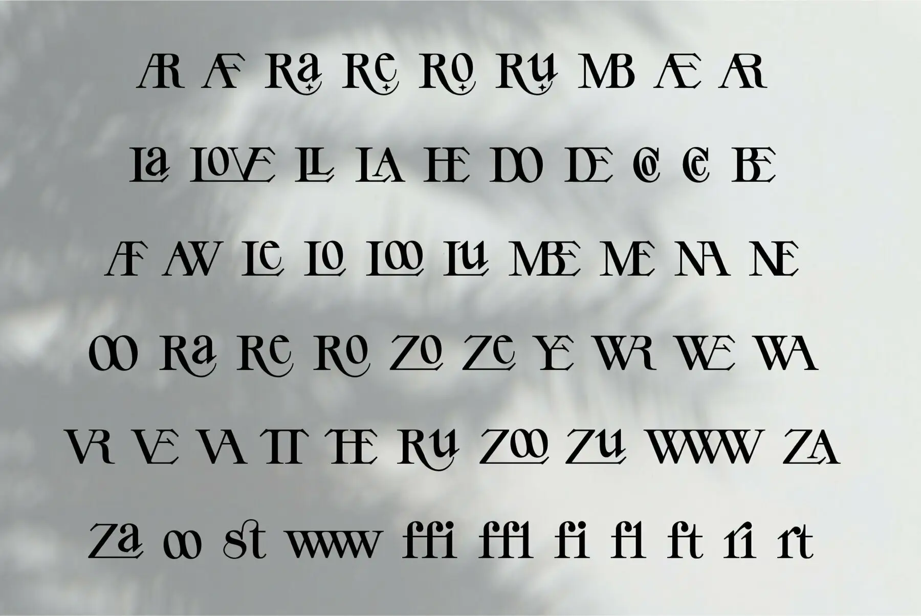 YE Font - YouWorkForThem