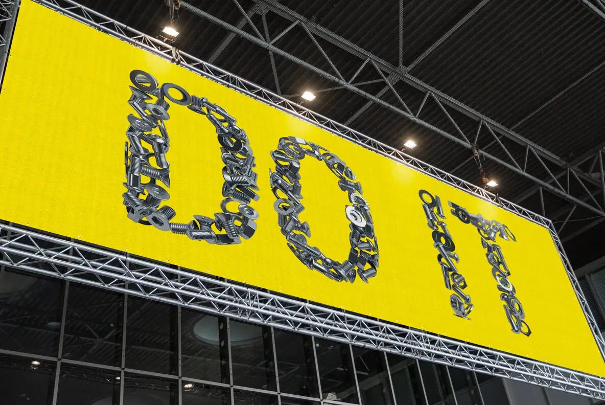 Nuts and Bolts SVG Font Font - FontPath