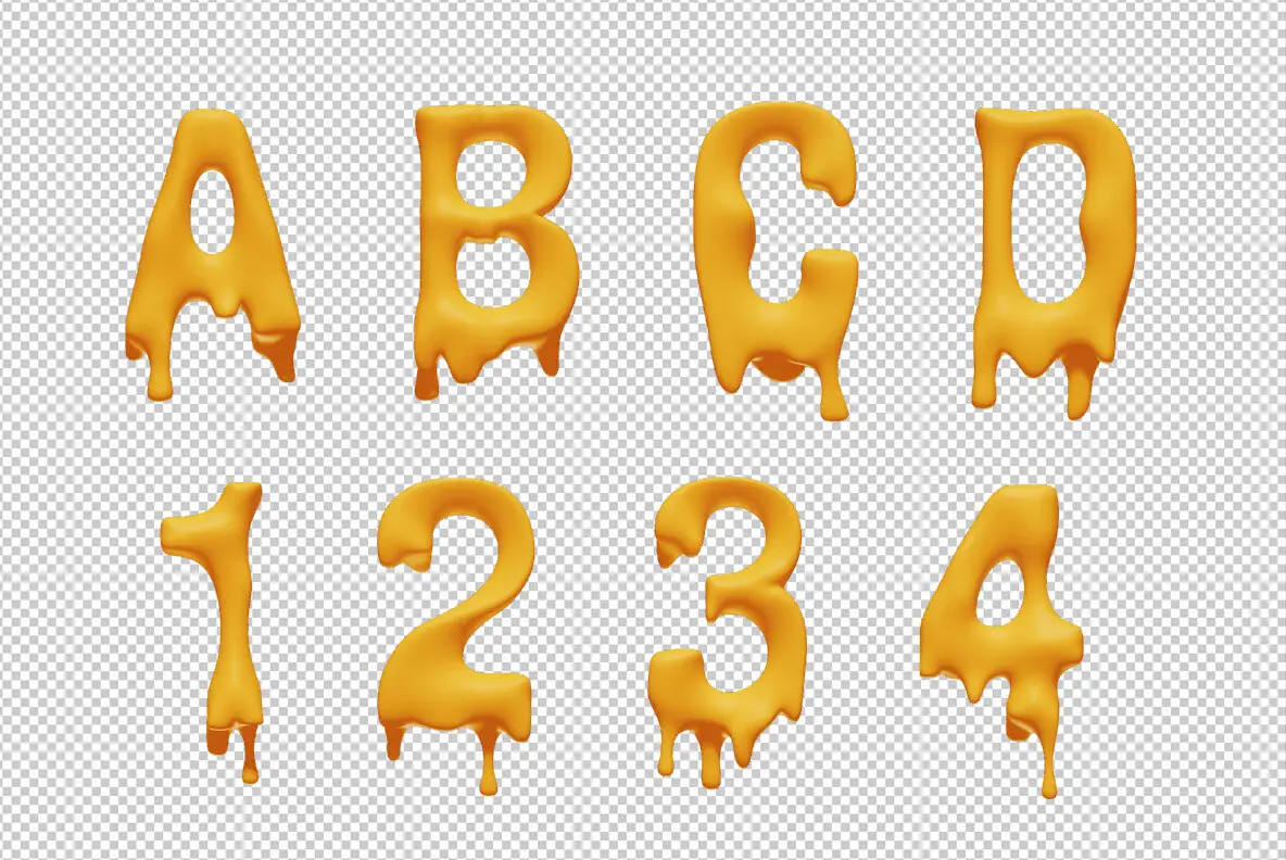 Melting SVG Font - YouWorkForThem