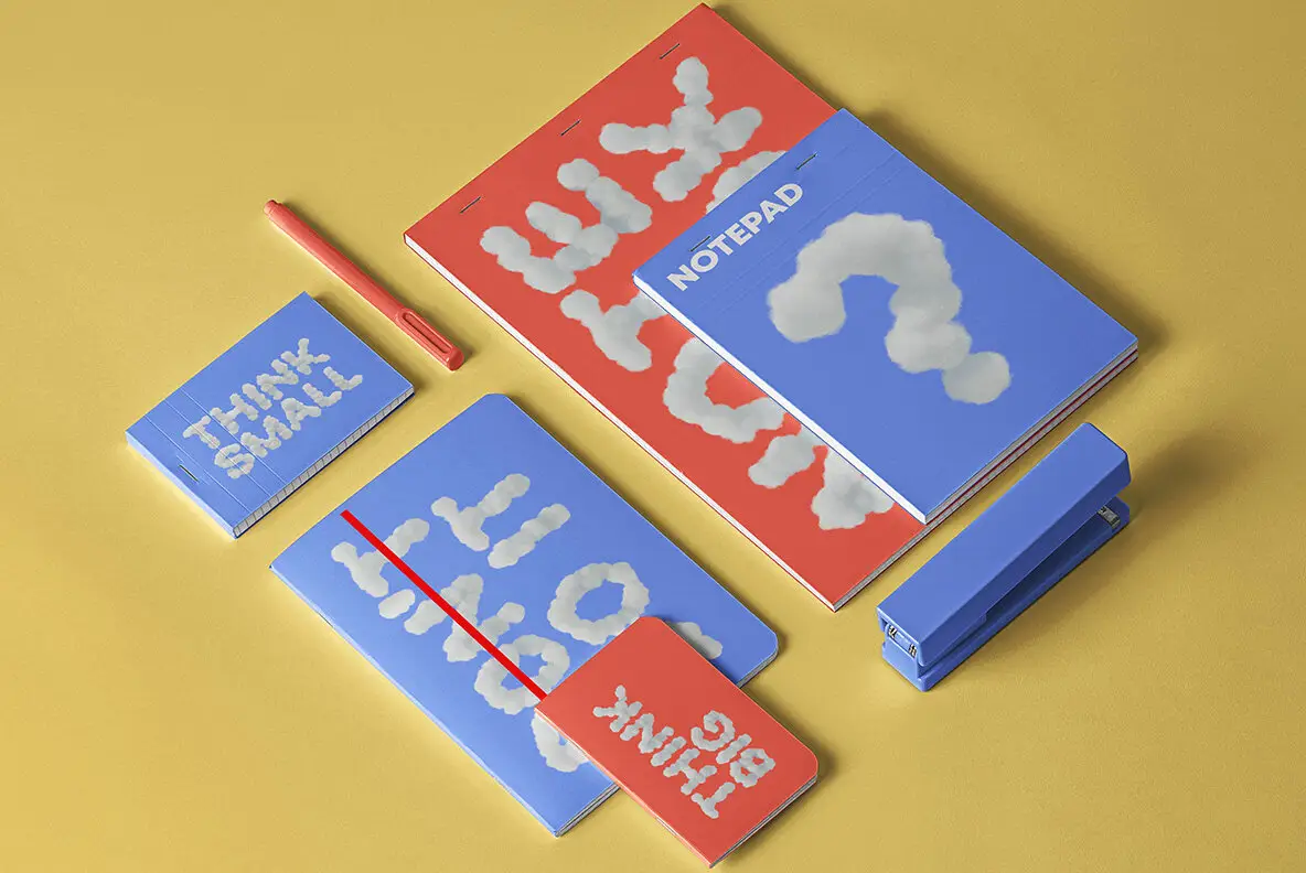 White Clouds SVG Font - YouWorkForThem