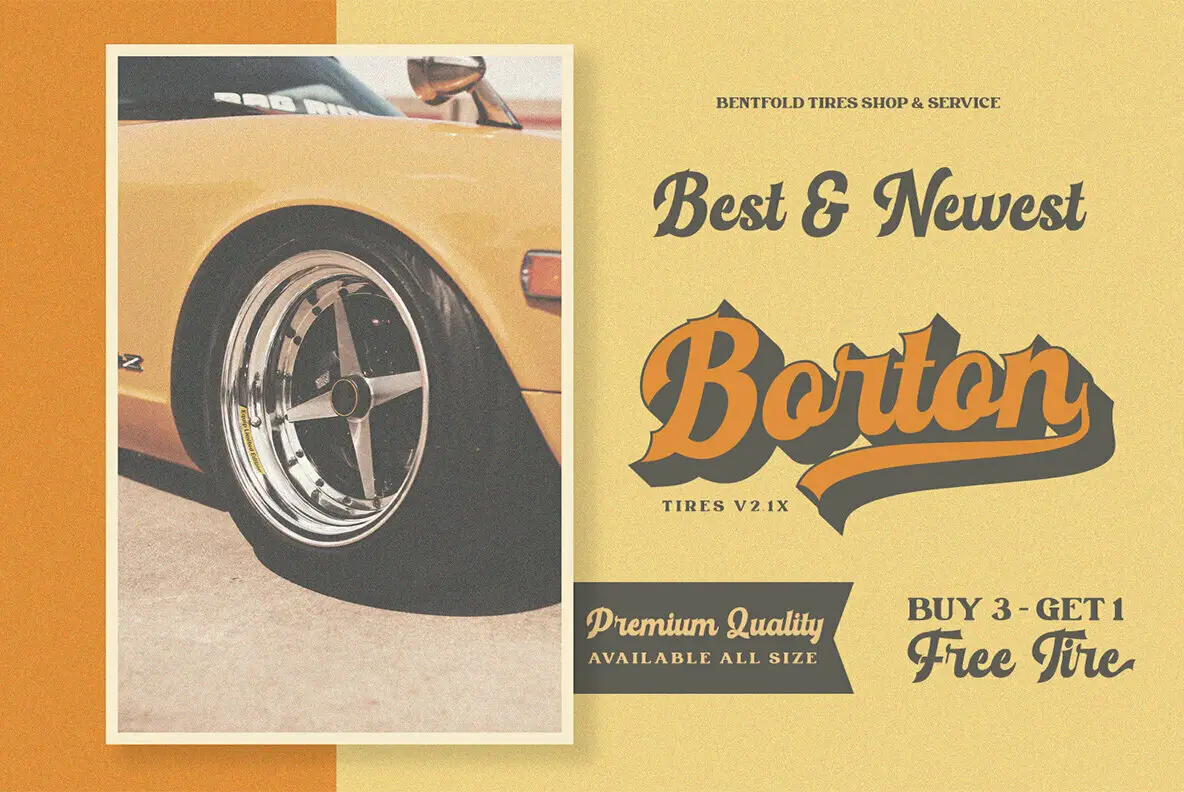 Stay Retro Font - YouWorkForThem