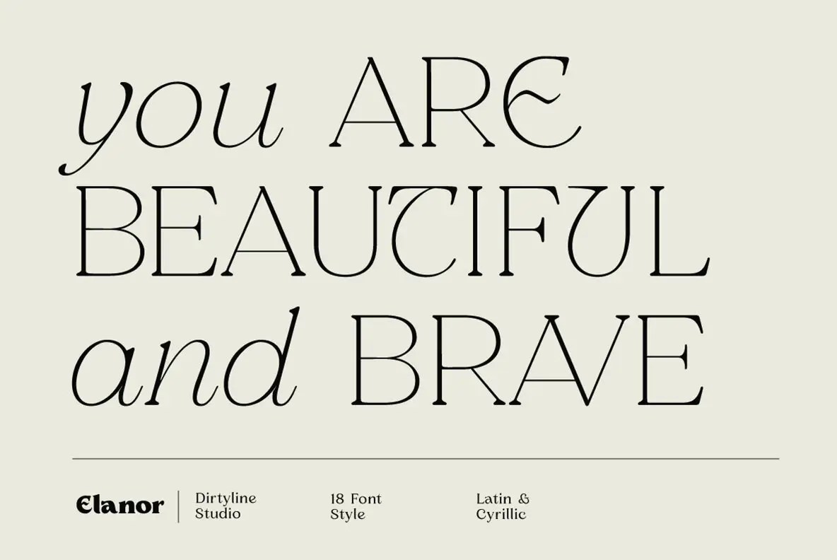 Elanor Font - YouWorkForThem