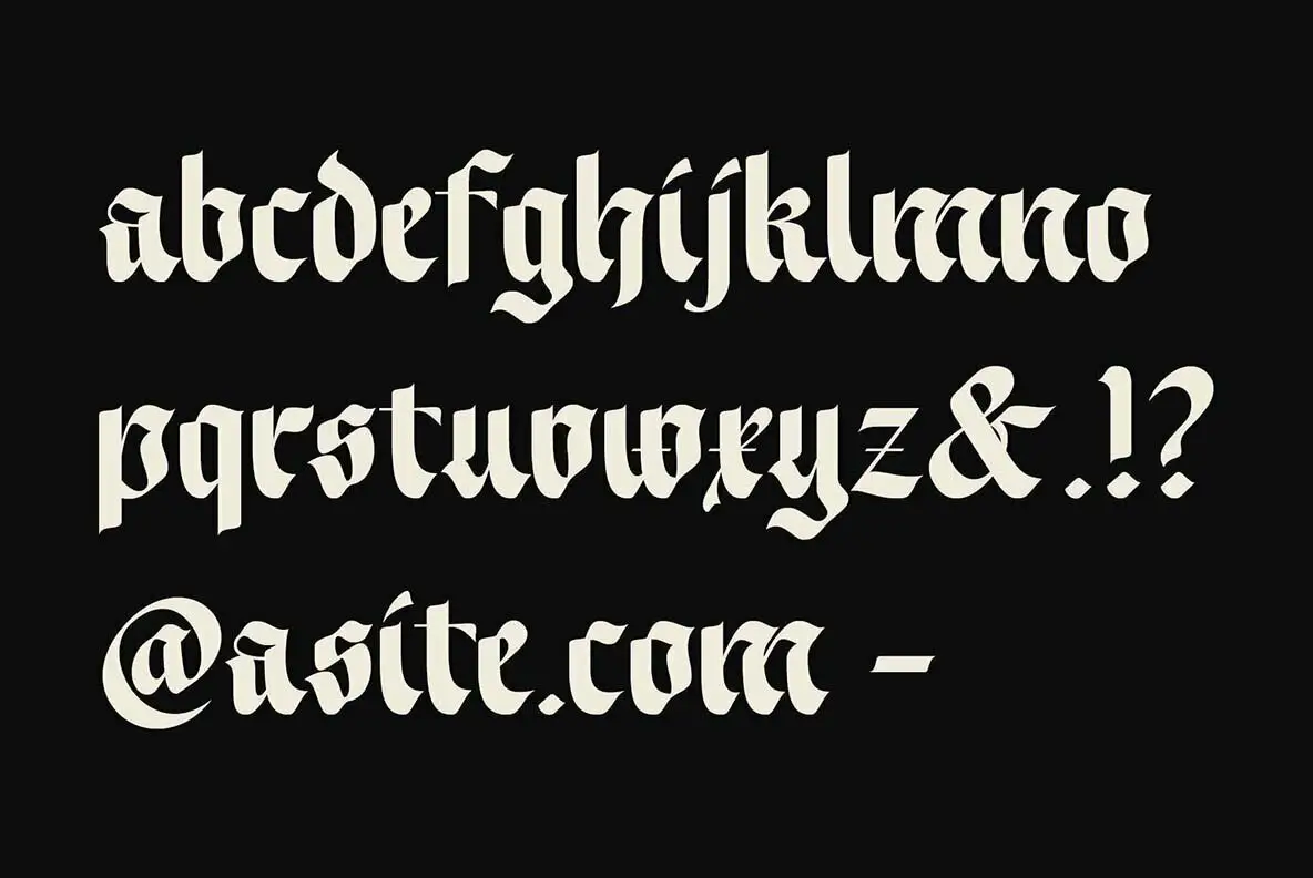 ED Morrigan Font - FontPath