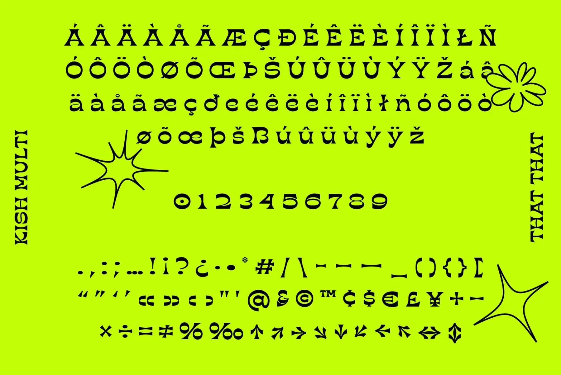 KISH Font - YouWorkForThem