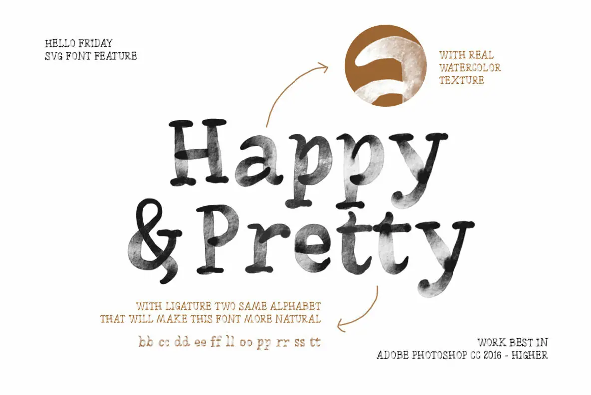 Hello Friday SVG Font - YouWorkForThem