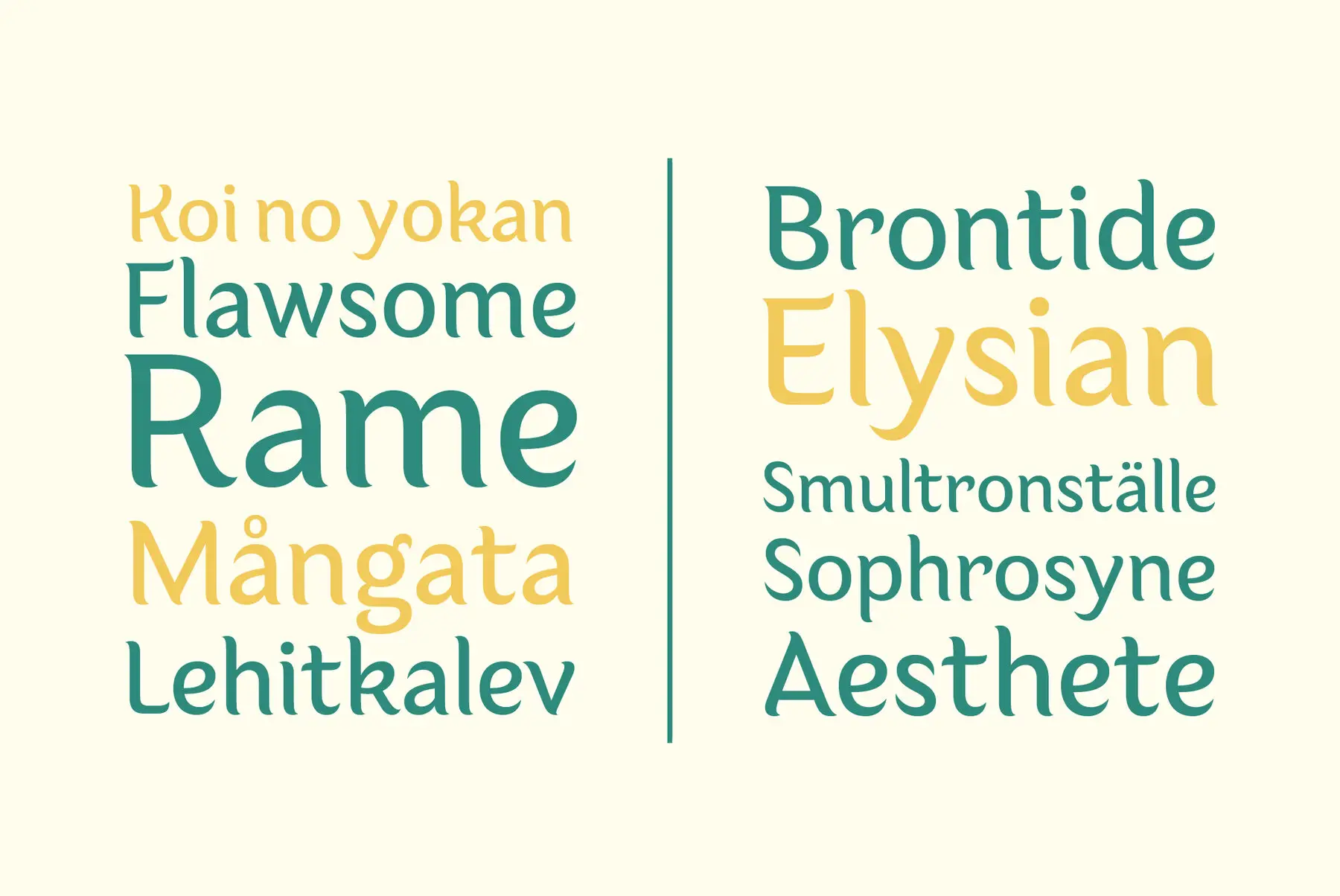 Lakshmi Font - YouWorkForThem