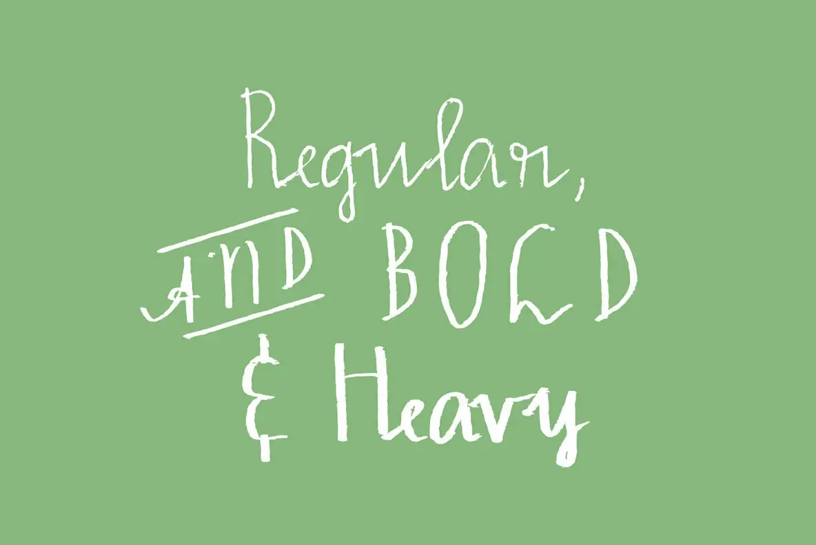 Hand of Hannah Font - YouWorkForThem