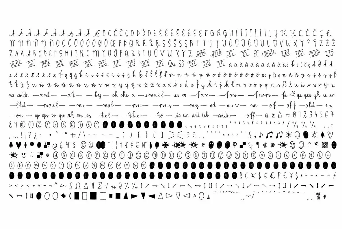 Hand of Hannah Font - FontPath