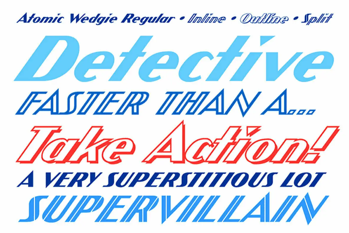 Atomic Wedgie Font - YouWorkForThem