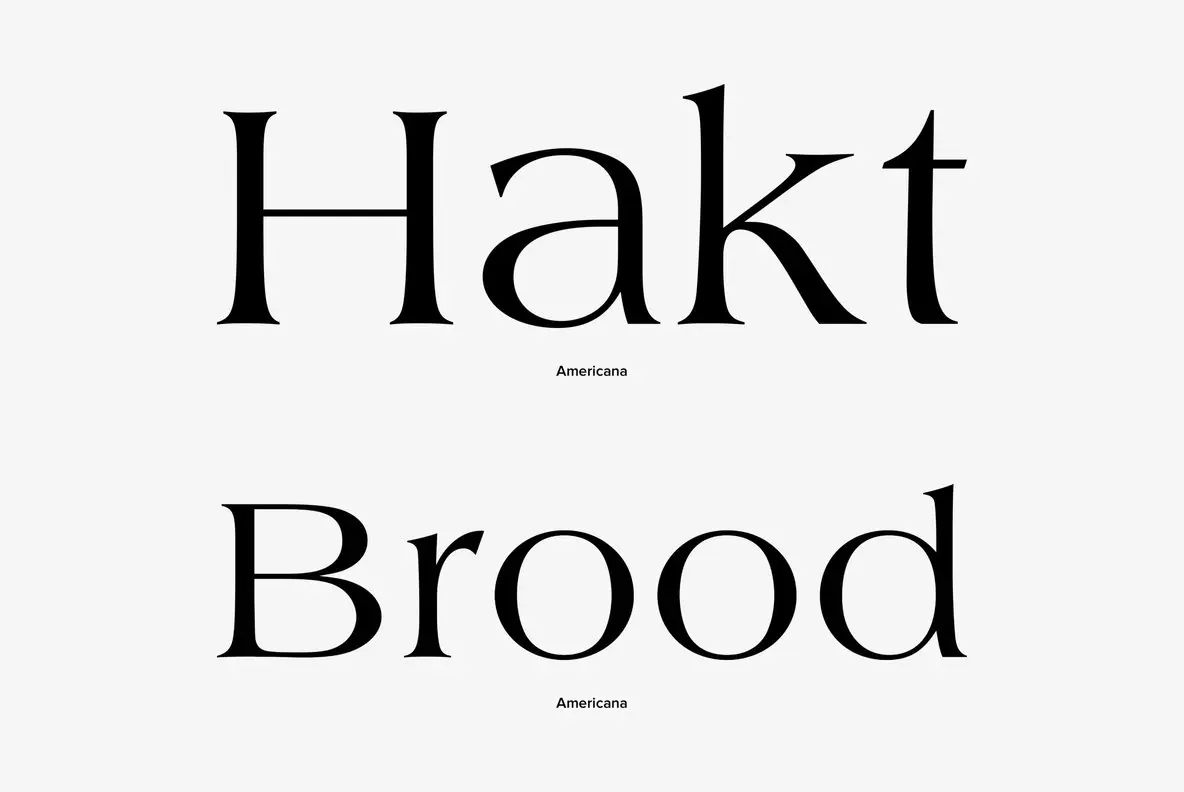 Americana Font - FontPath
