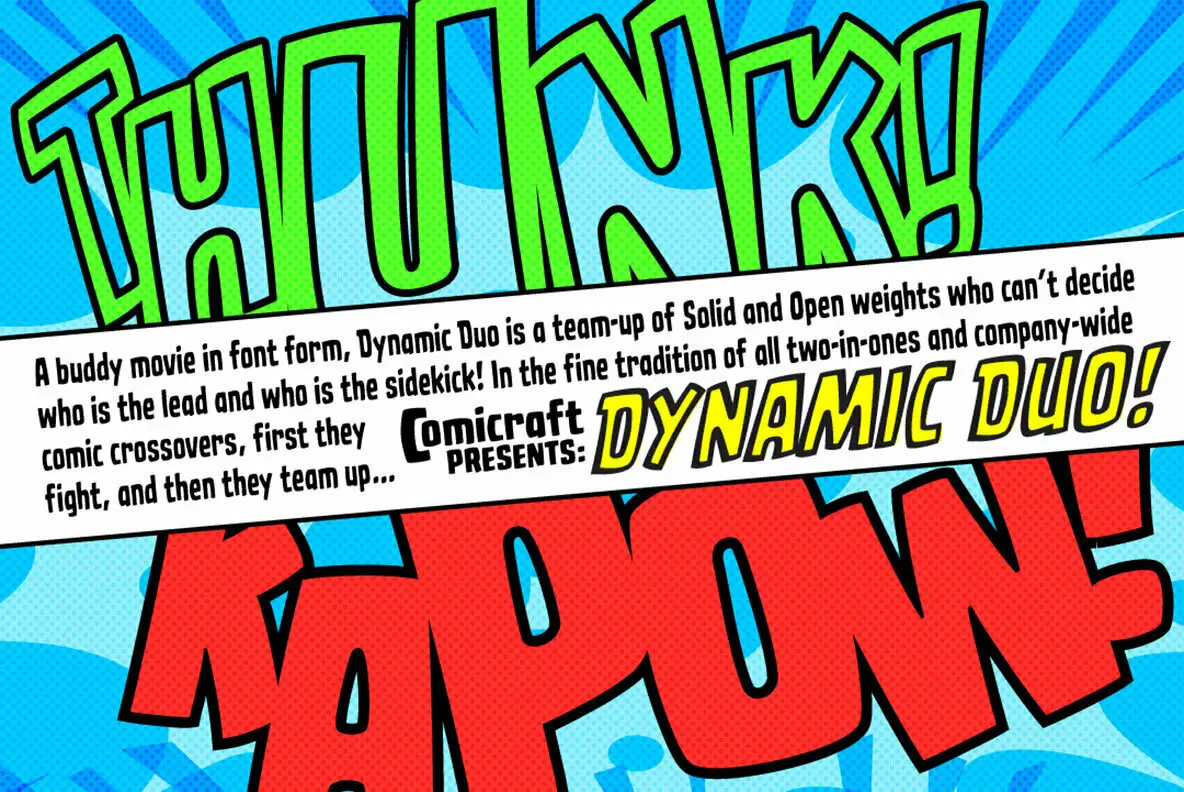 Dynamic Duo Font - YouWorkForThem