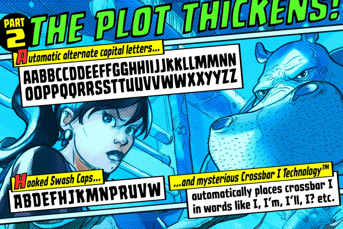 Dynamic Duo Font - FontPath