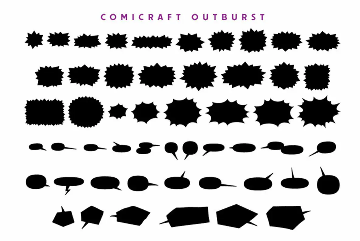 Comicraft Outburst Font - FontPath