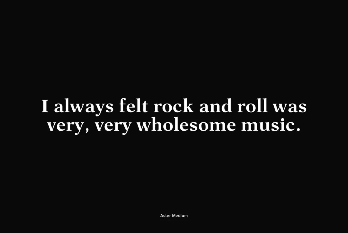 Aster Font - FontPath