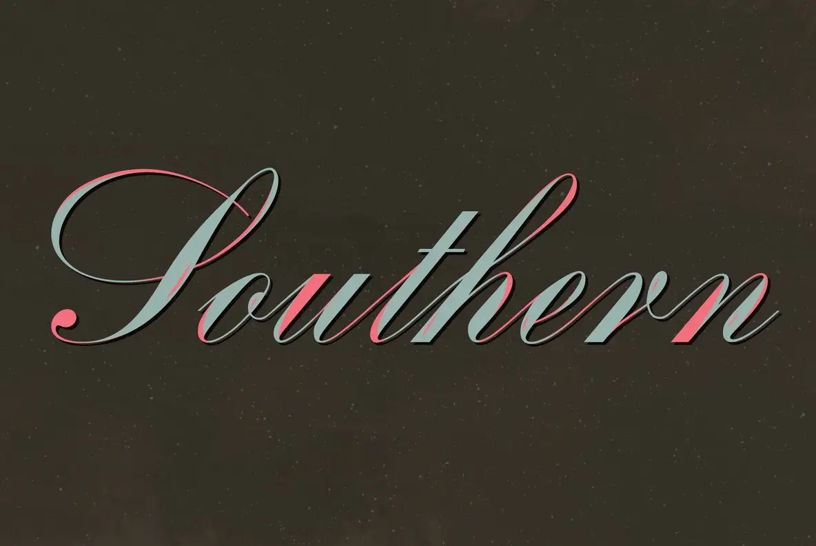 Bank Script Font - FontPath