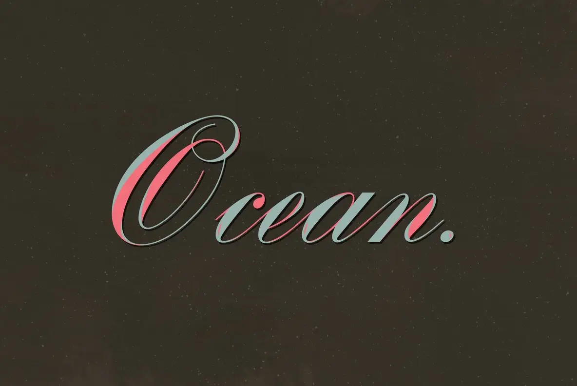 Bank Script Font - YouWorkForThem