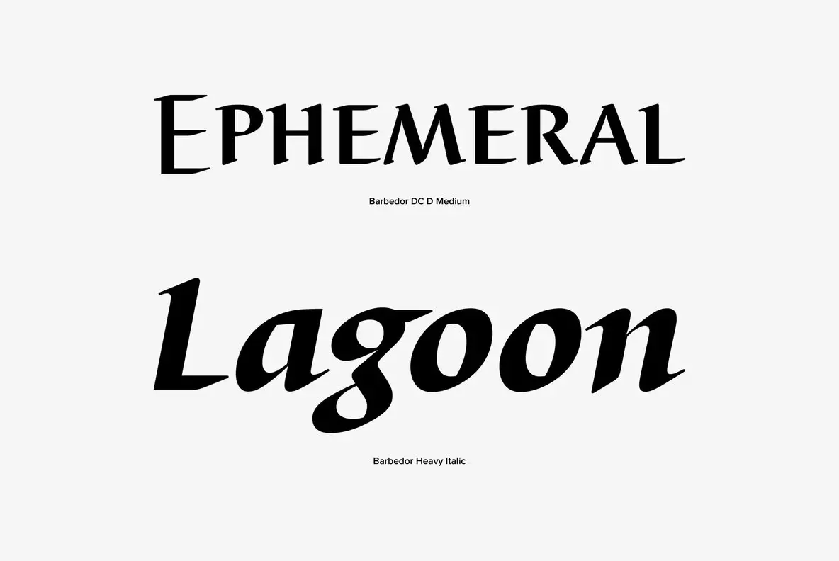 Barbedor Font - YouWorkForThem