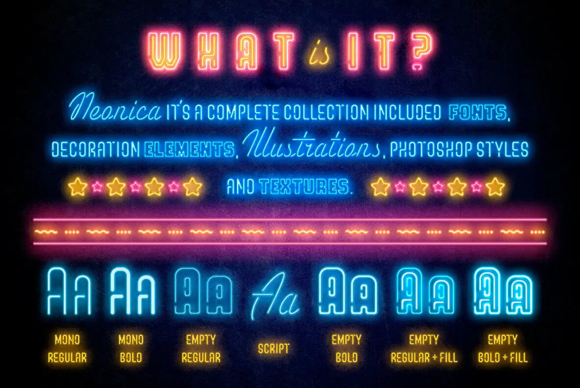 The Neonica Toolbox Font - FontPath