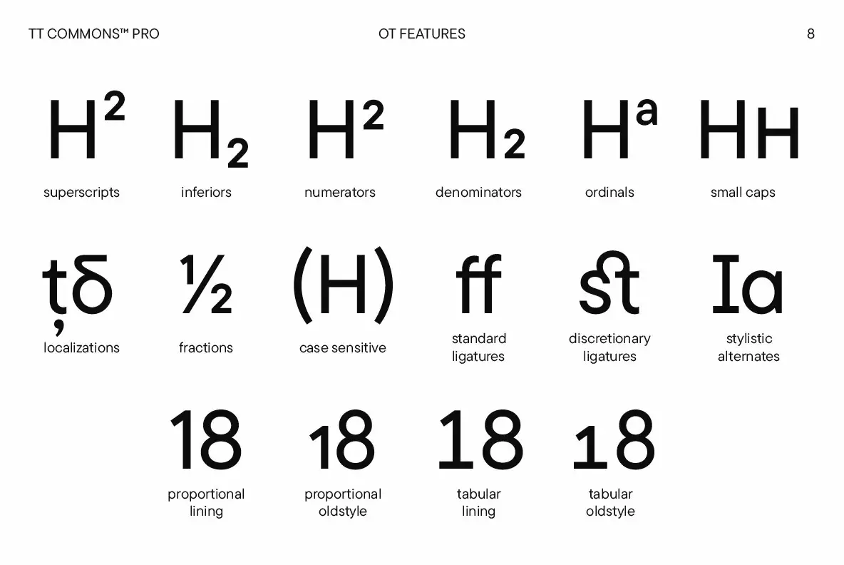 TT Commons Pro Font - YouWorkForThem