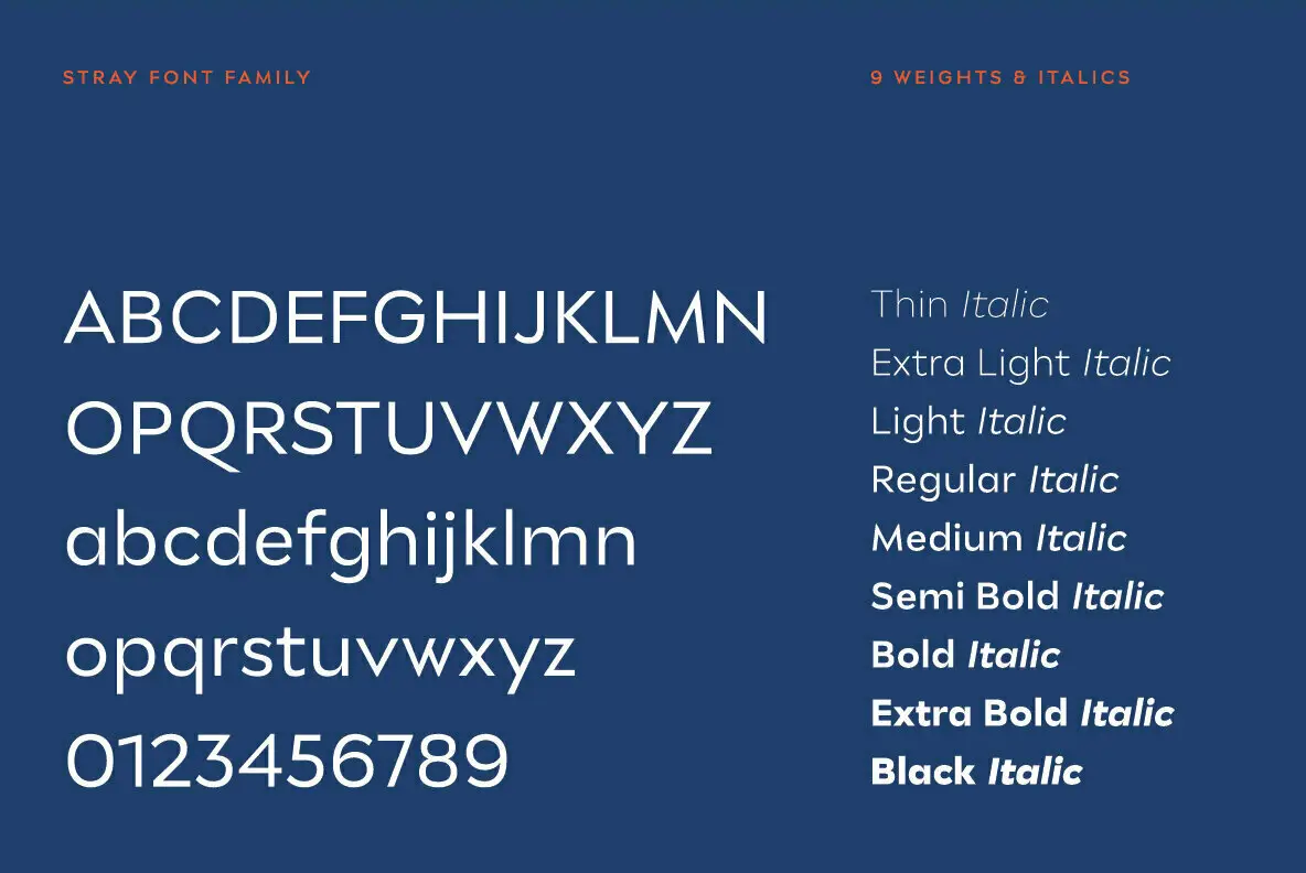 Stray Font - YouWorkForThem