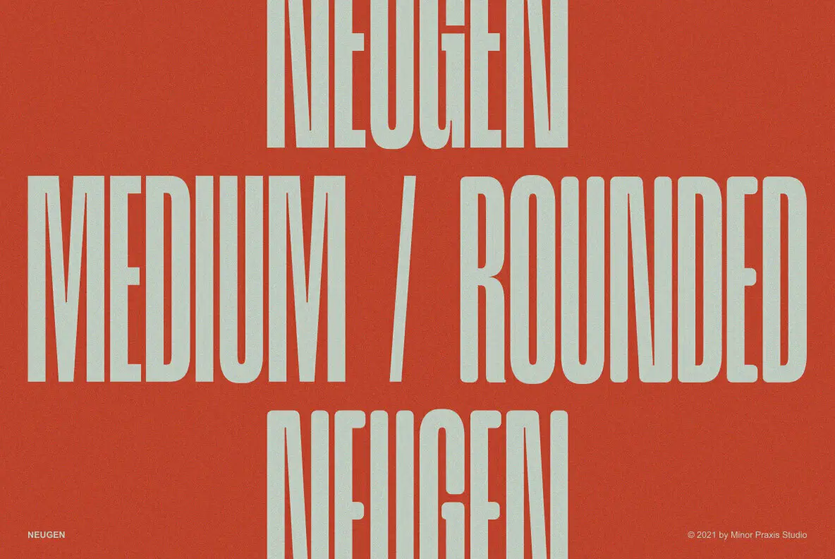 Neugen Font - YouWorkForThem
