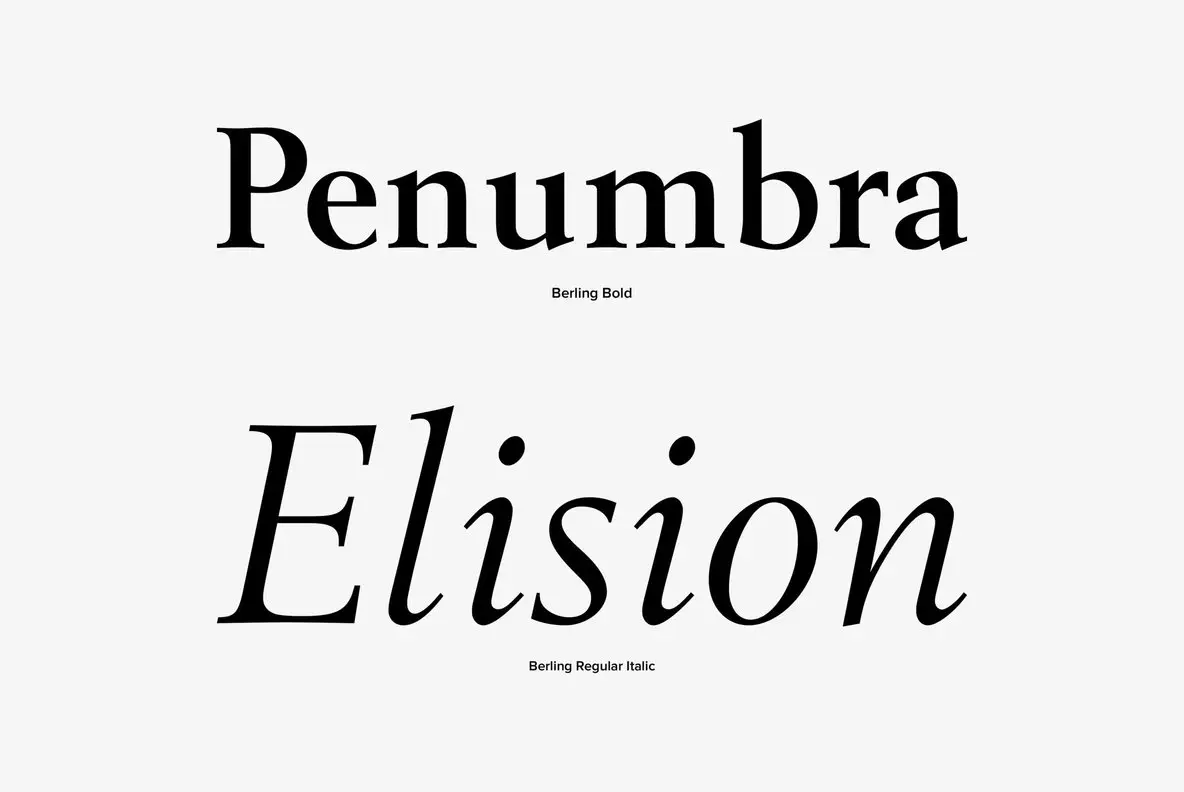 Berling Font - YouWorkForThem