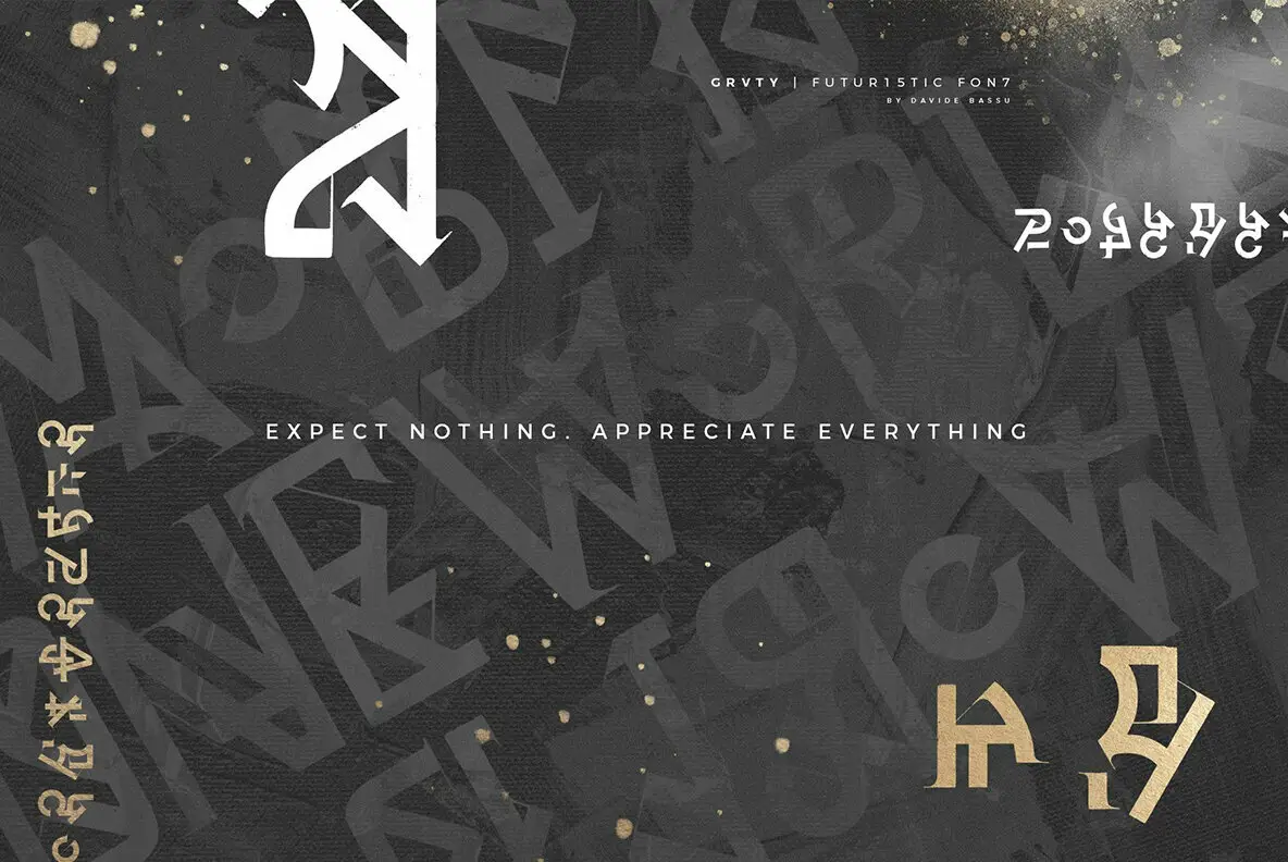 GRVTY Font - YouWorkForThem