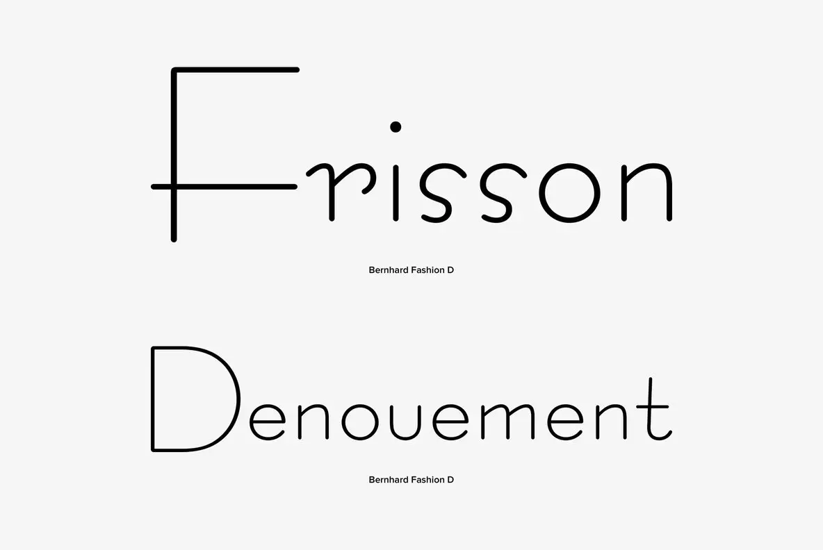 Bernhard Fashion Font - YouWorkForThem