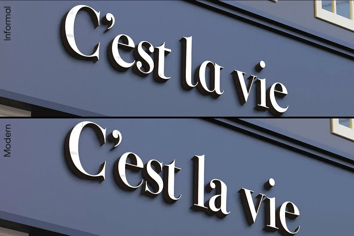 Bodoni Ferrara Font - YouWorkForThem