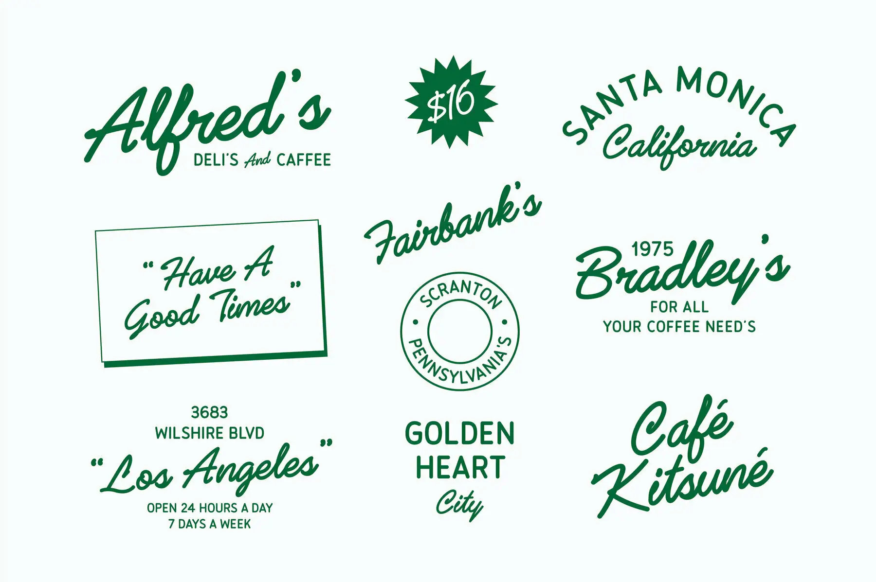 Flatface Haleys Font - FontPath