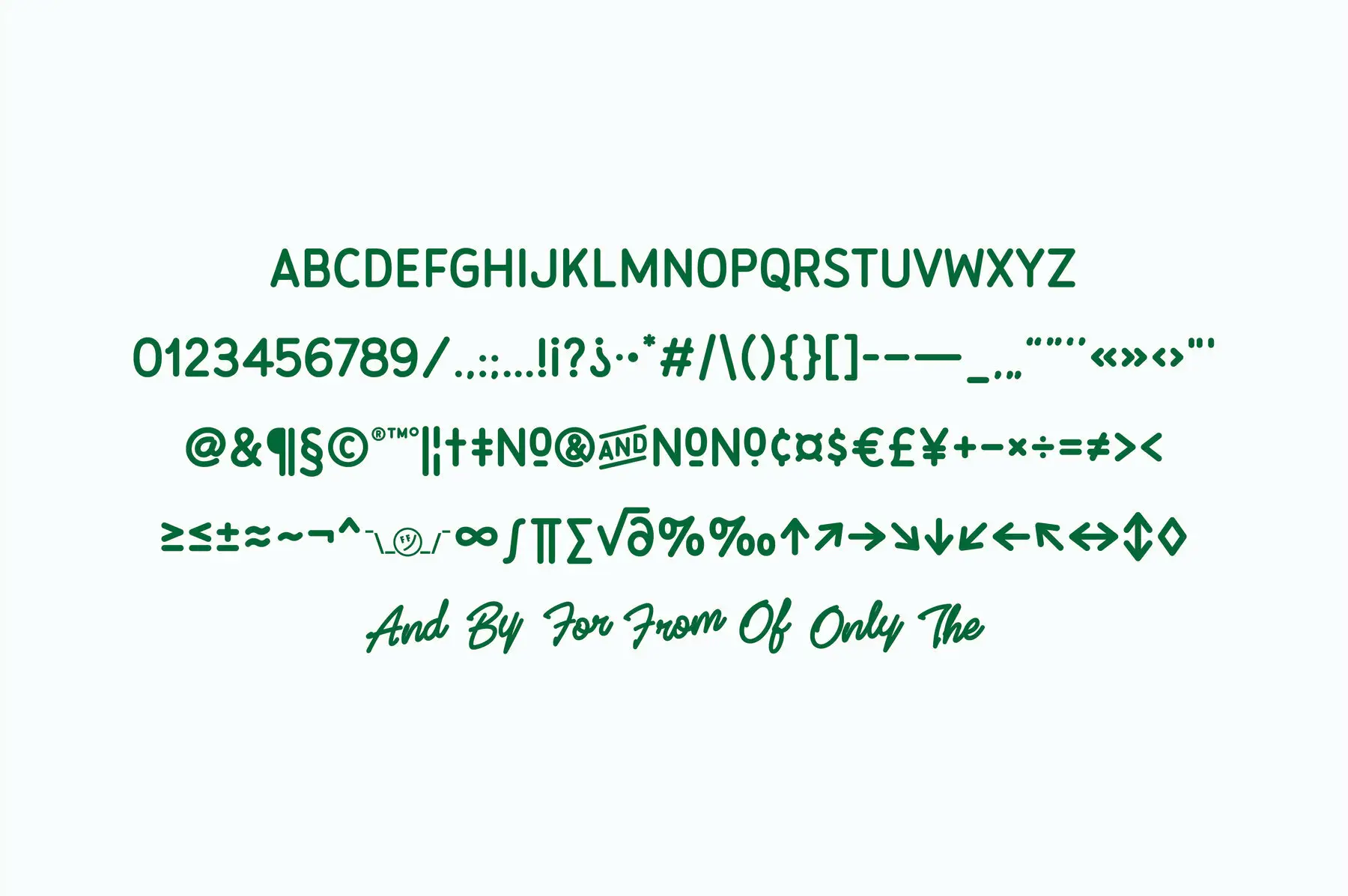 Flatface Haleys Font - FontPath