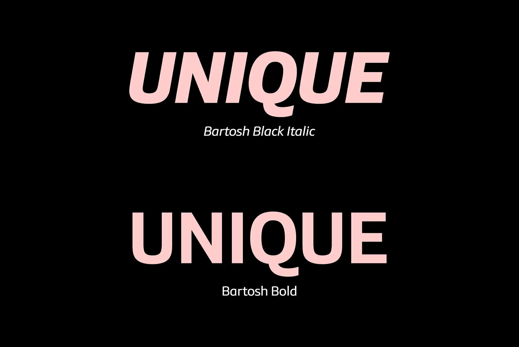 Bartosh Font - YouWorkForThem